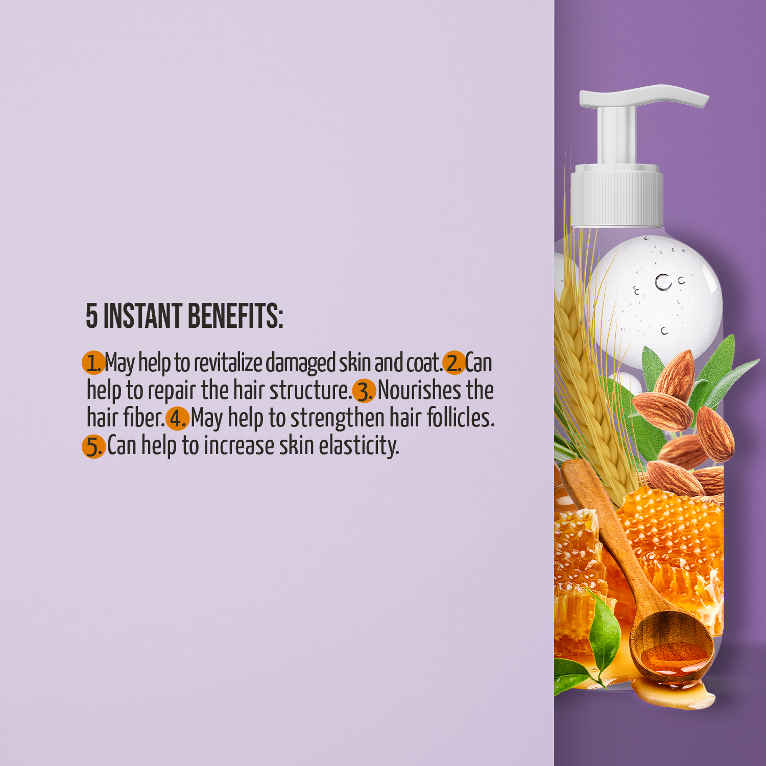 TAURO PRO LINE Ultra Natural Care repair and nourish shampoo for dogs ...